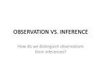 PPT - Observation vs. Inference PowerPoint Presentation, free download ...