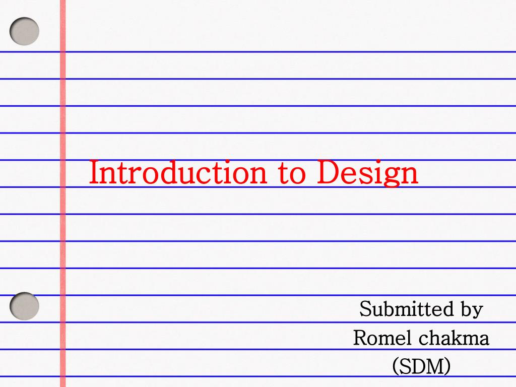 PPT - Introduction to Design PowerPoint Presentation, free download ...