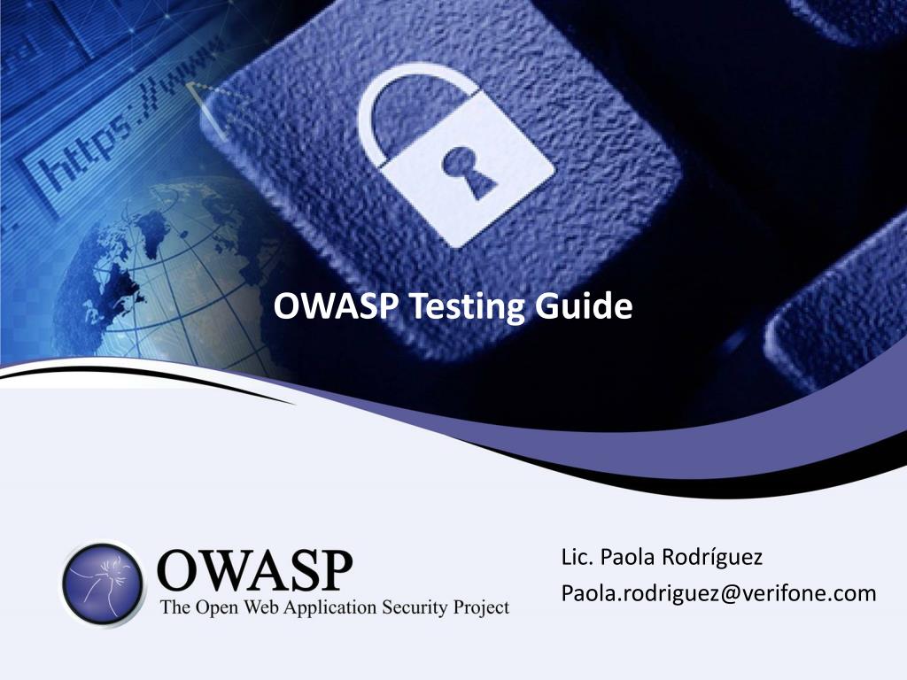 PPT - OWASP Testing Guide PowerPoint Presentation, free download - ID ...