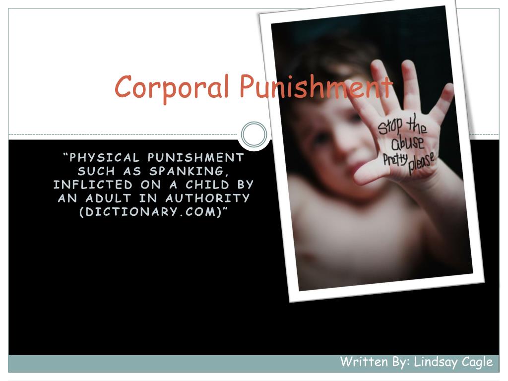 PPT - Corporal Punishment PowerPoint Presentation, free download - ID:2869200
