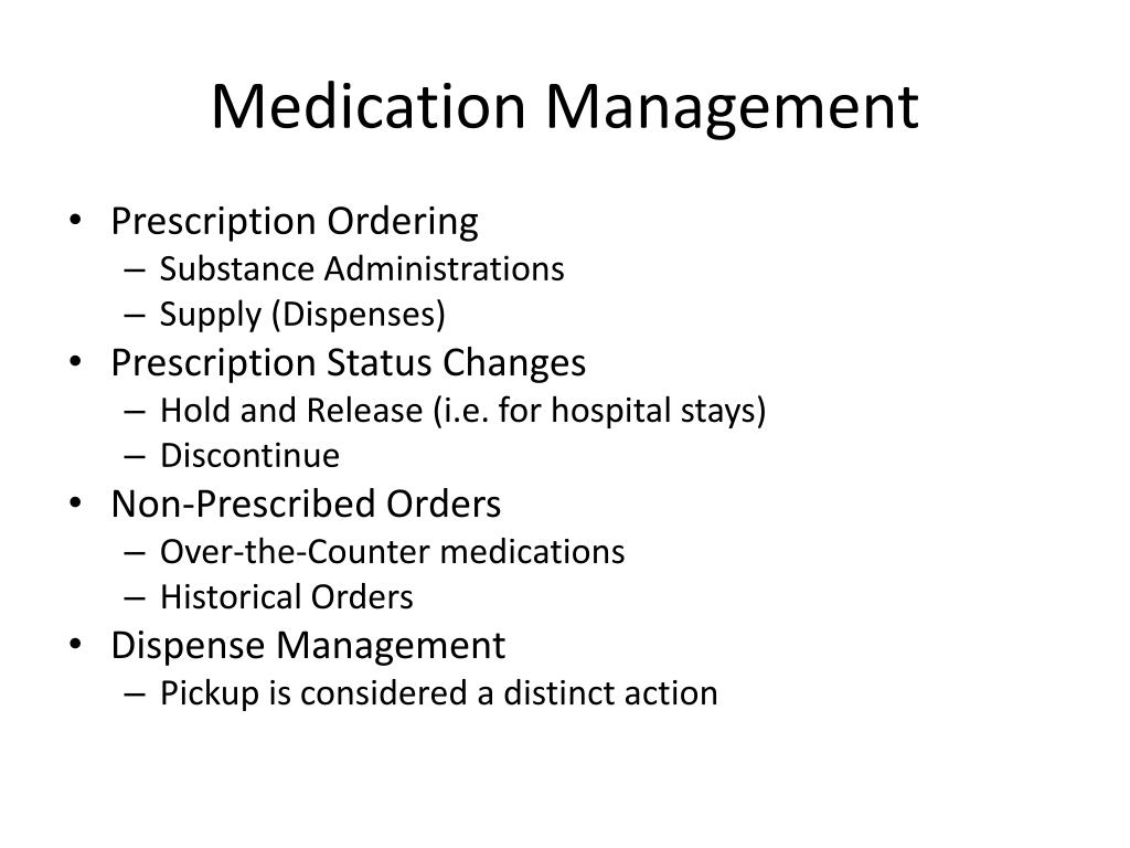 PPT - Medication Management PowerPoint Presentation, free download - ID ...