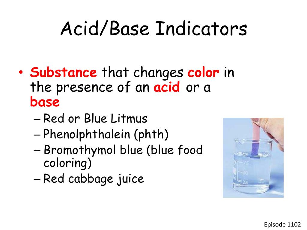 PPT - Acid/Base Indicators PowerPoint Presentation, free download - ID ...