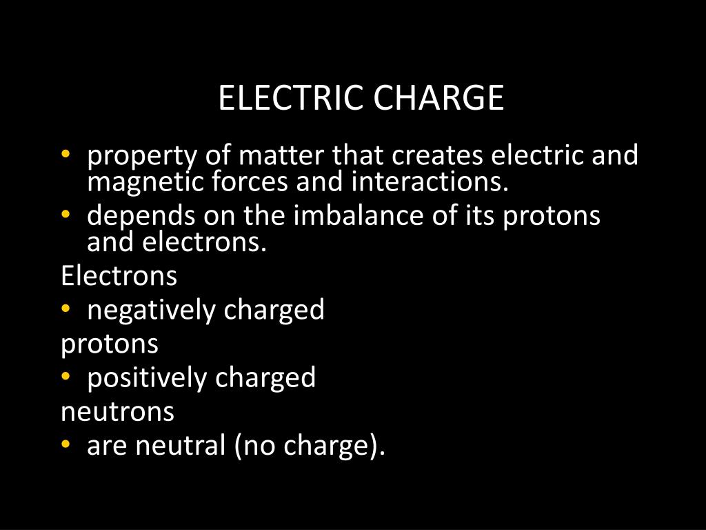 PPT - ELECTRIC CHARGE PowerPoint Presentation, free download - ID:2873138