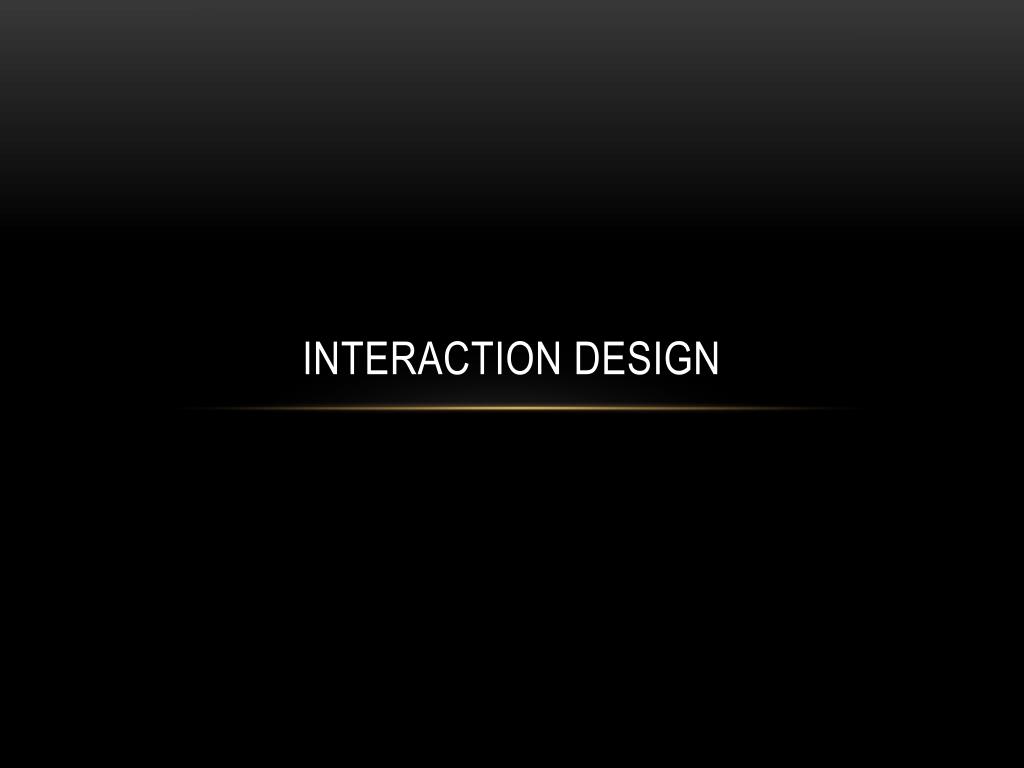 PPT - Interaction Design PowerPoint Presentation, free download - ID ...