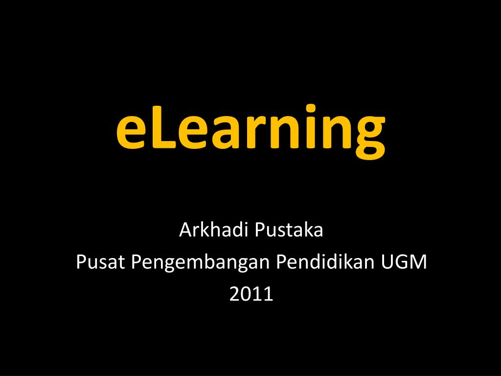 PPT - eLearning PowerPoint Presentation, free download - ID:2873849