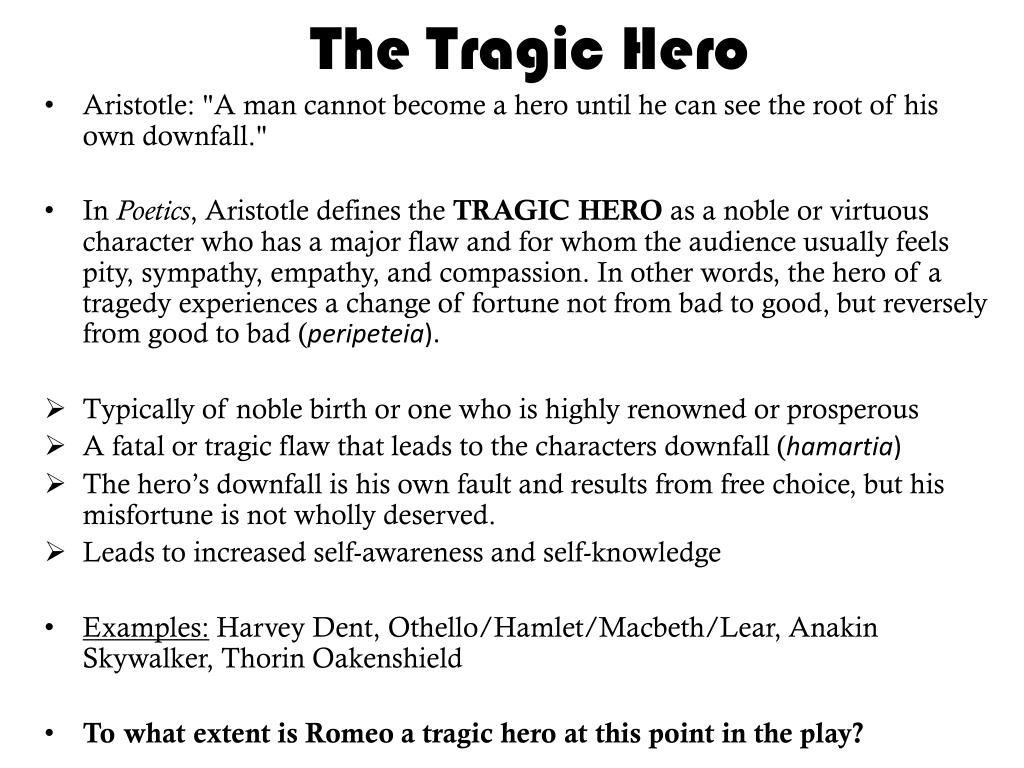 PPT - The Tragic Hero PowerPoint Presentation, free download - ID:2874196