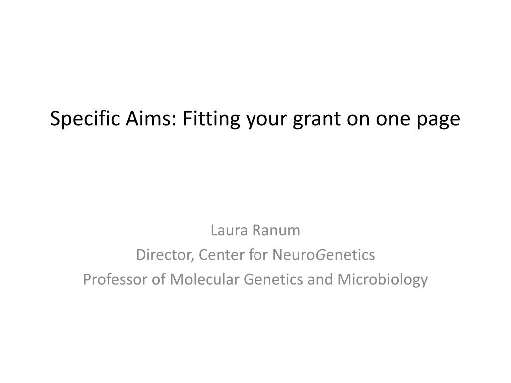 PPT - Crafting Effective Grant Proposals: Essentials for Success ...