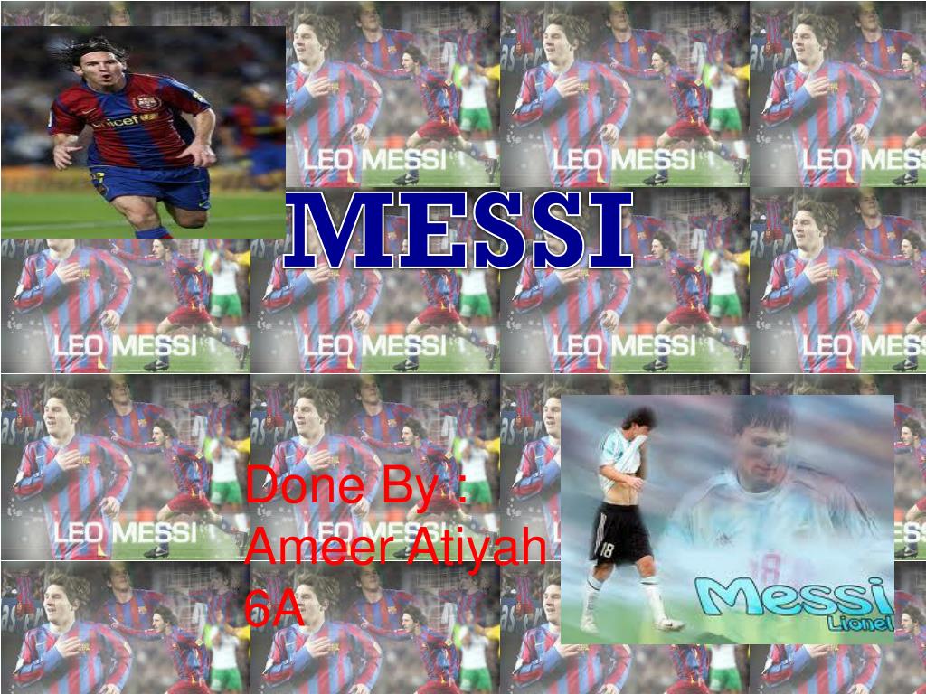 PPT - MESSI PowerPoint Presentation, free download - ID:2875407