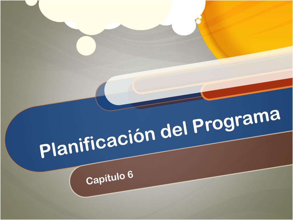 PPT - Planificación del Programa PowerPoint Presentation, free download ...