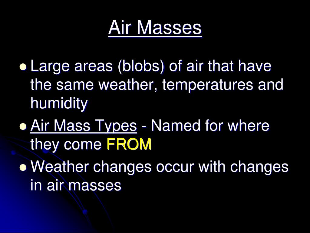 PPT - Air Masses PowerPoint Presentation, free download - ID:2877256