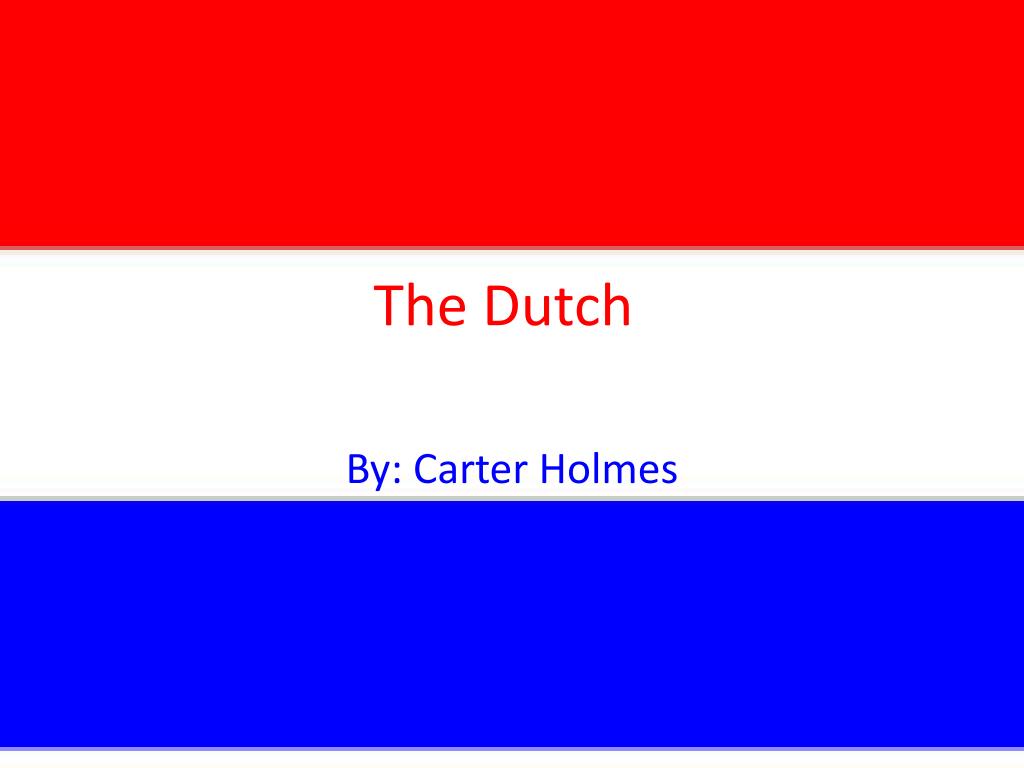PPT - The Dutc h PowerPoint Presentation, free download - ID:2877382