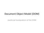 PPT - Document Object Model PowerPoint Presentation, free download - ID:9442341
