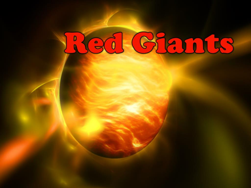 PPT - Understanding Red Giants: Characteristics and Stellar Evolution ...