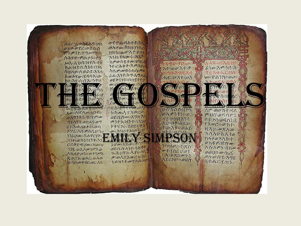PPT - The Gospels PowerPoint Presentation, free download - ID:2882260