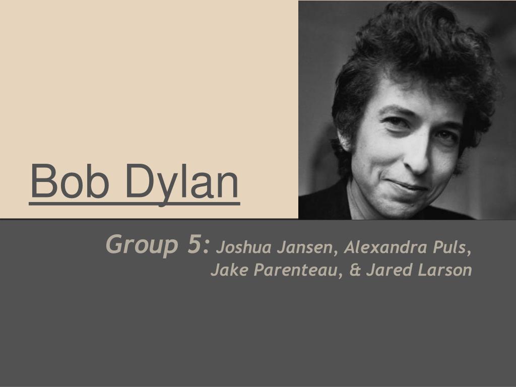 PPT - Bob Dylan PowerPoint Presentation, free download - ID:2882441