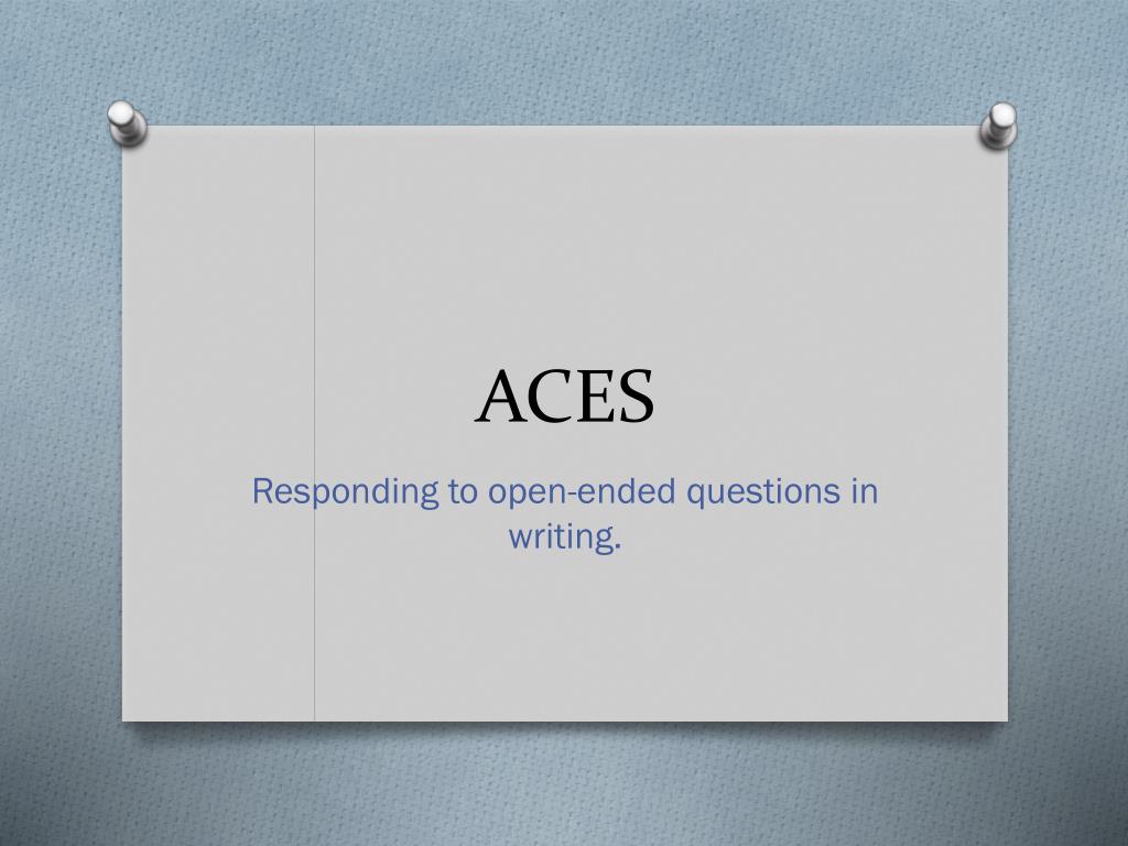 PPT - ACES PowerPoint Presentation, free download - ID:2885363