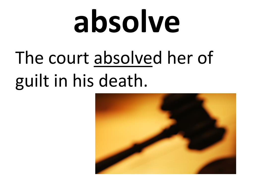 PPT - absolve PowerPoint Presentation, free download - ID:2887071