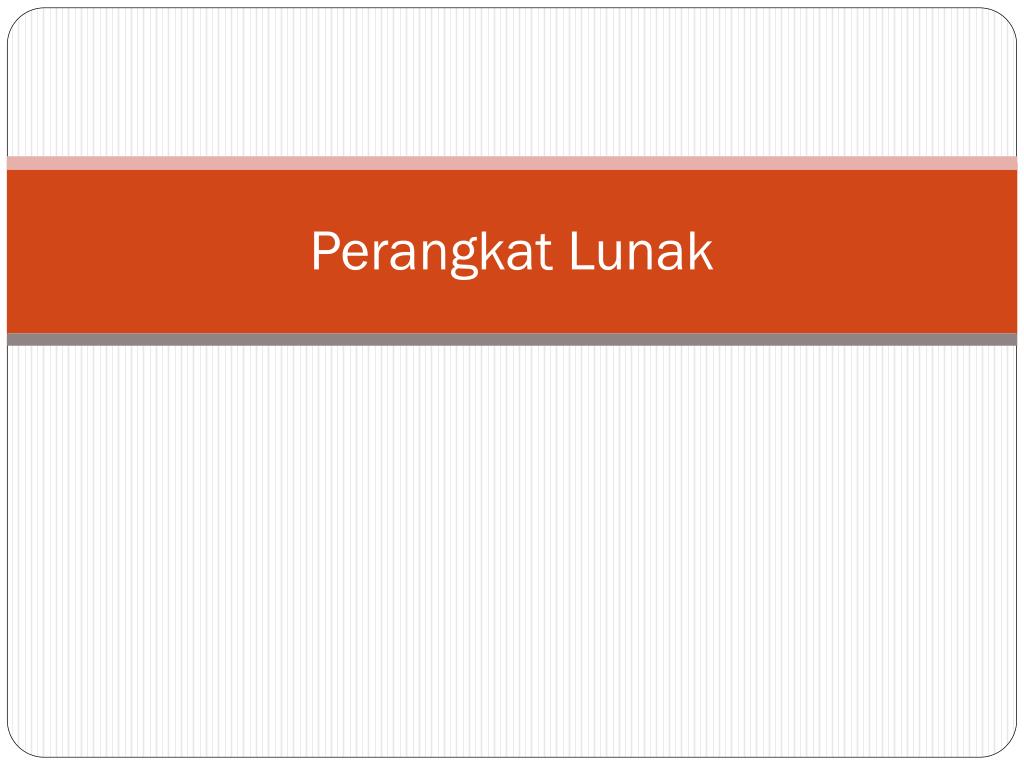 PPT - Perangkat Lunak PowerPoint Presentation, free download - ID:2890775