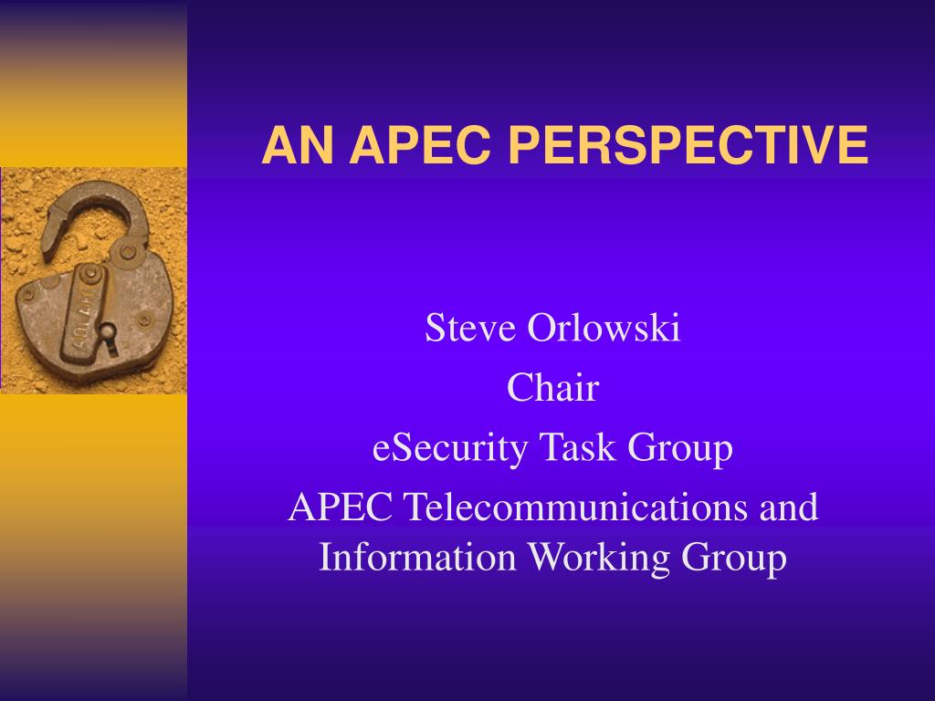 PPT - AN APEC PERSPECTIVE PowerPoint Presentation, free download - ID ...