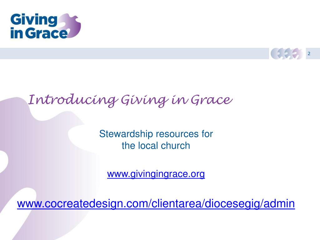 PPT - Introducing Giving in Grace PowerPoint Presentation, free ...