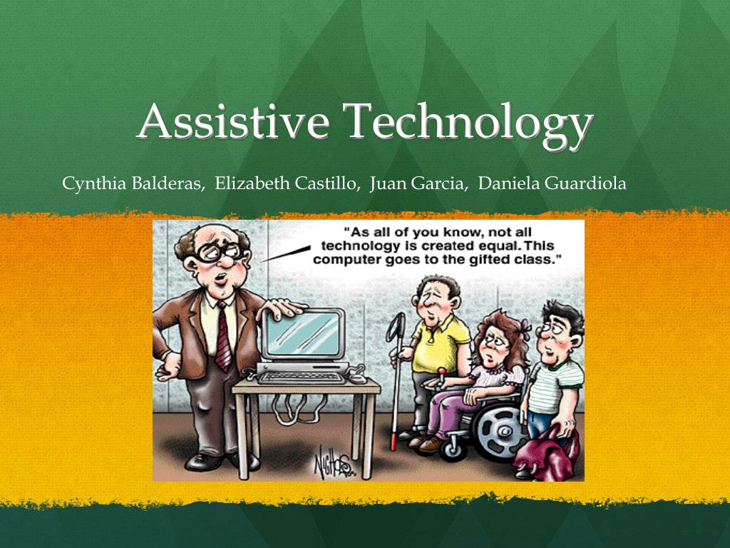 PPT - Assistive Technology PowerPoint Presentation, free download - ID ...