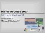 PPT - Microsoft Word XP PowerPoint Presentation, free download - ID:5799765