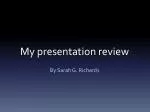 PPT - Review presentation PowerPoint Presentation, free download - ID ...