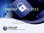 PPT - OWASP Top 10 PowerPoint Presentation, free download - ID:9161168