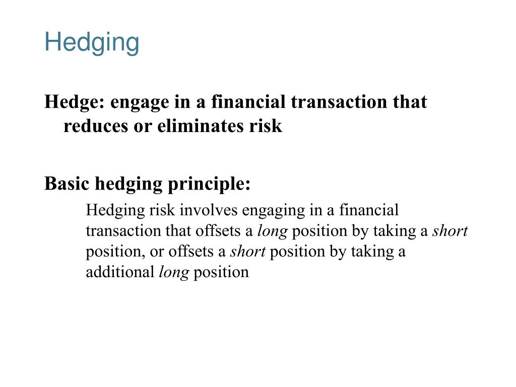 PPT - Hedging PowerPoint Presentation, free download - ID:2899977