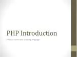 PPT - PHP - Introduction PowerPoint Presentation, free download - ID ...