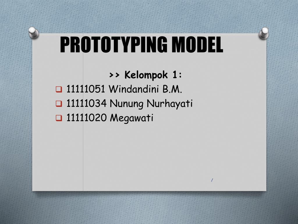 PPT - PROTOTYPING MODEL PowerPoint Presentation, free download - ID:2908797