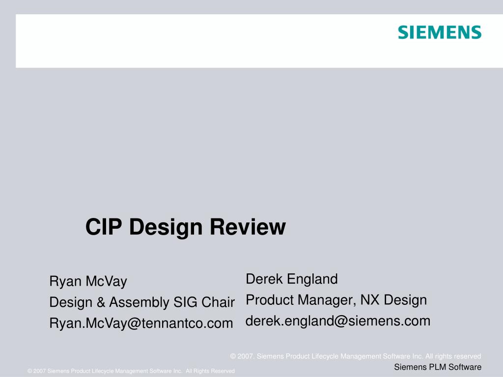 PPT - CIP Design Review PowerPoint Presentation, free download - ID:2909369