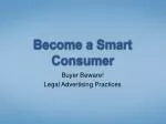 PPT - BEING A SMART CONSUMER PowerPoint Presentation, free download ...
