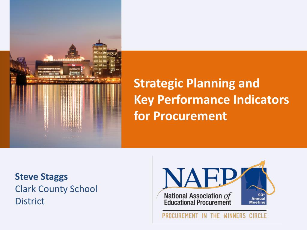 PPT - Strategic Planning and Key Performance Indicators for Procurement ...