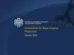 PPT - HOSPITAL ORIENTATION PowerPoint Presentation, free download - ID ...