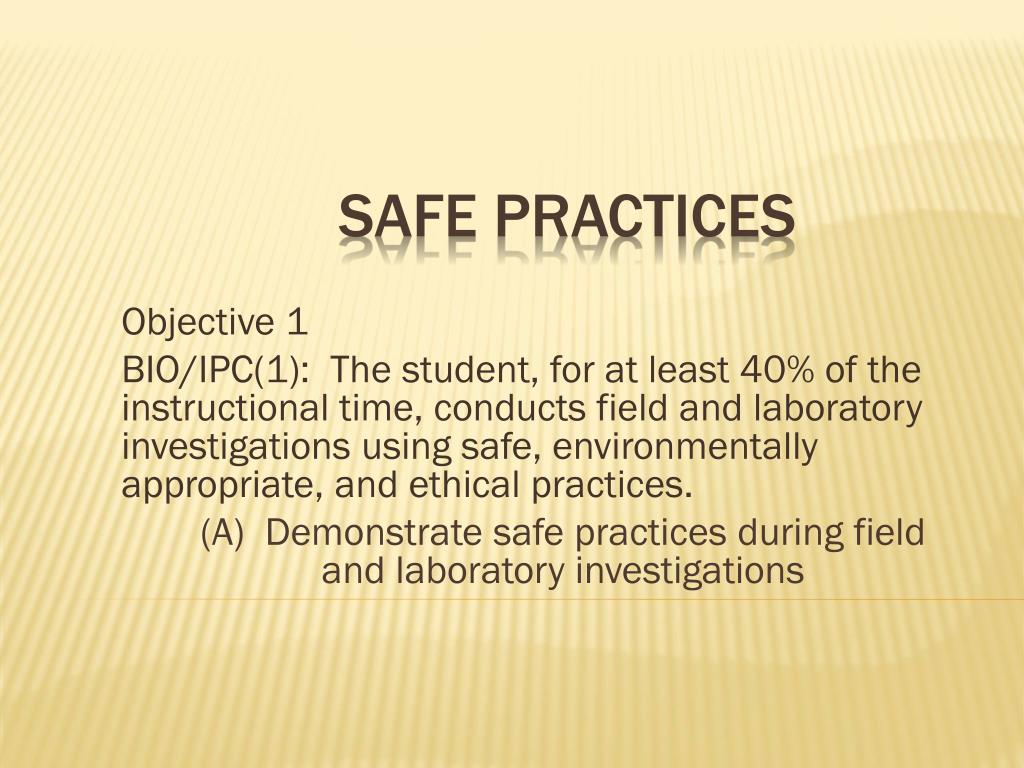 PPT - Safe Practices PowerPoint Presentation, free download - ID:2911746