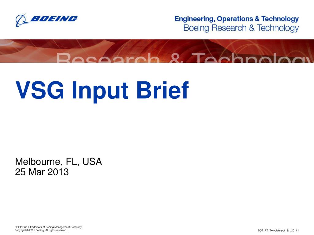 PPT - VSG Input Brief PowerPoint Presentation, free download - ID:2914135