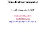 PPT - bioMEDical Instrumentation system PowerPoint Presentation, free ...