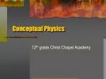 PPT - Conceptual Physics PowerPoint Presentation, free download - ID ...