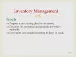 PPT - Inventory Management PowerPoint Presentation, free download - ID ...