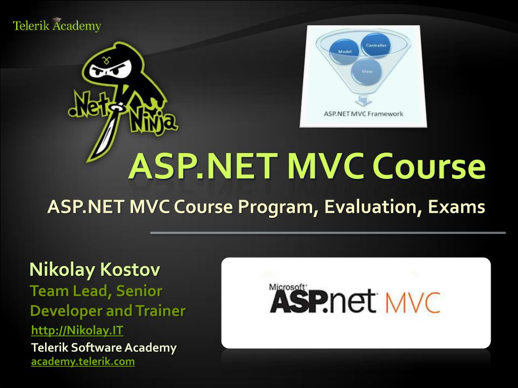 PPT - ASP.NET MVC Course PowerPoint Presentation, free download - ID:2916569
