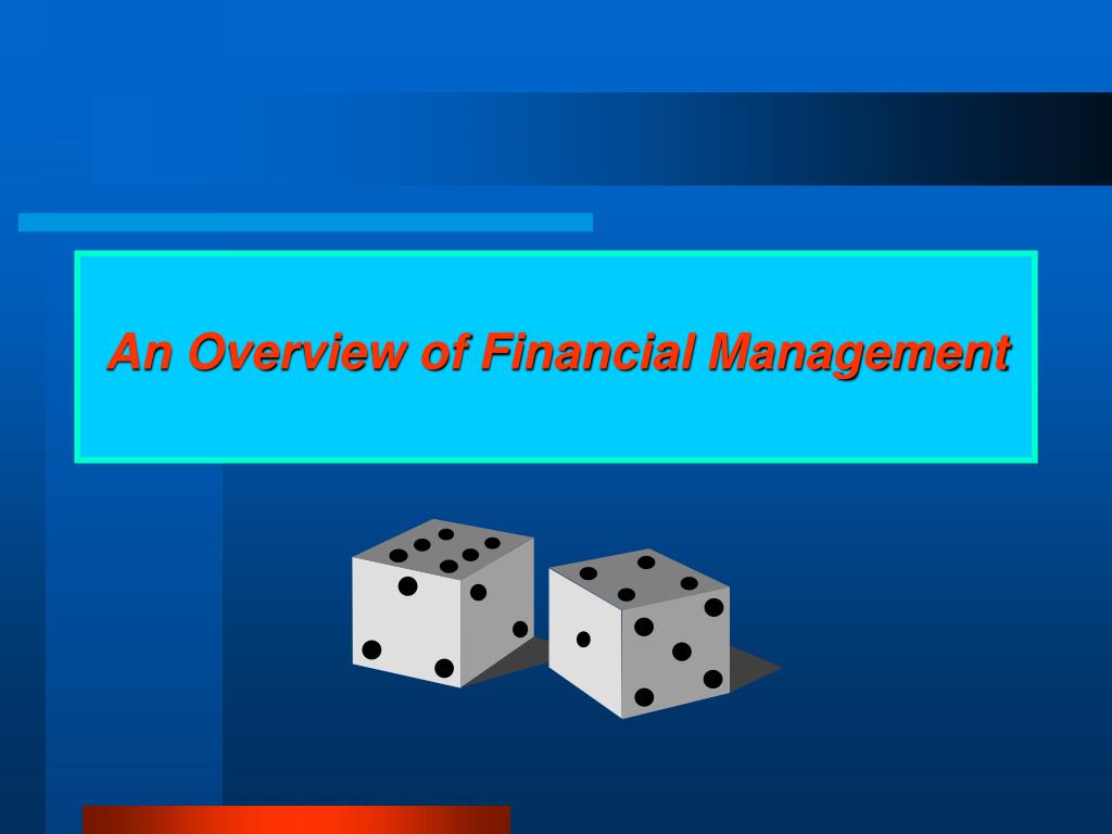PPT - An Overview of Financial Management PowerPoint Presentation, free ...