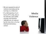 PPT - Media Violence PowerPoint Presentation, free download - ID:433723