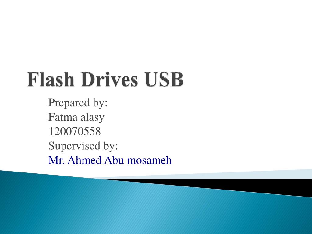 PPT - Flash Drives USB PowerPoint Presentation, free download - ID:2920323