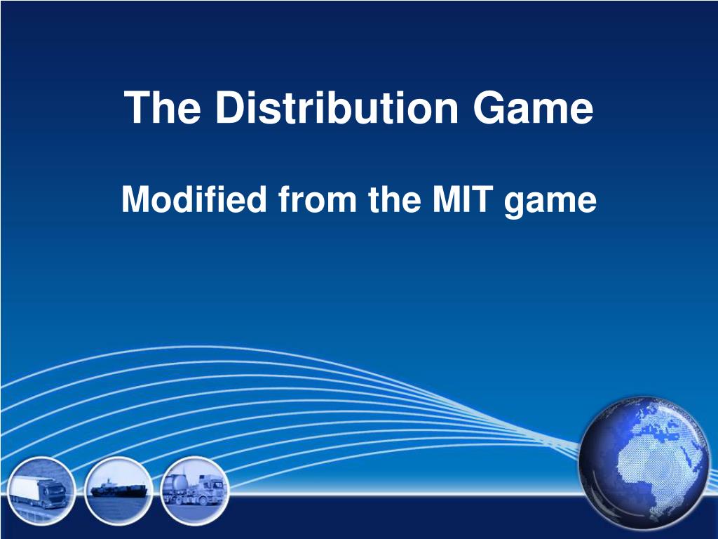 PPT - The Distribution Game PowerPoint Presentation, free download - ID ...