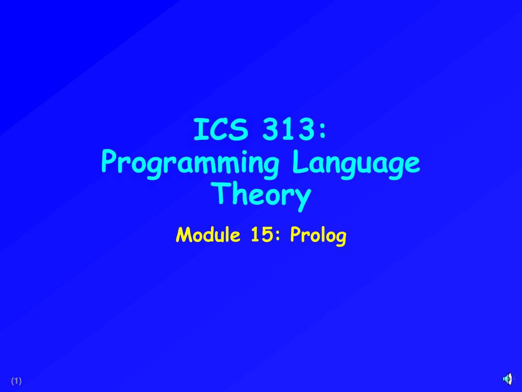 PPT - Prolog: Understanding Logic Programming and Its Differences from ...