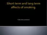 PPT - Short and Long Term Effects of Chewing Tabacco PowerPoint ...