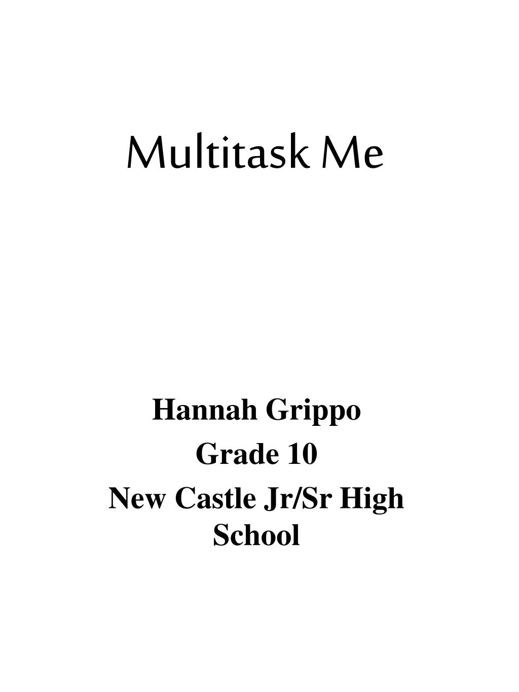 PPT - Multitask Me PowerPoint Presentation, free download - ID:2926609