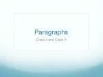PPT - Types of Paragraphs PowerPoint Presentation, free download - ID ...