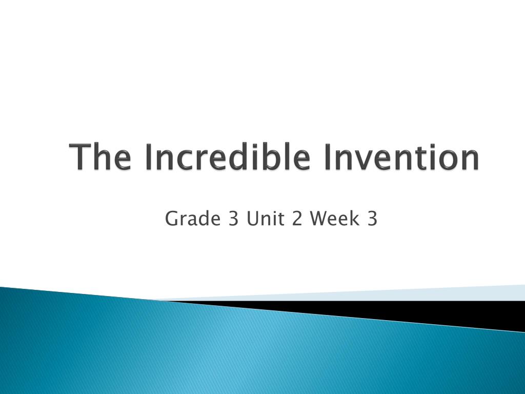 PPT - The Incredible Invention PowerPoint Presentation, free download ...